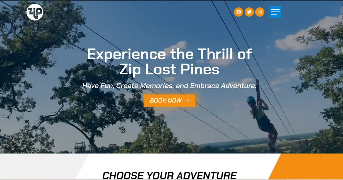 Zip Lost Pines | Zip Lining near Austin, TX